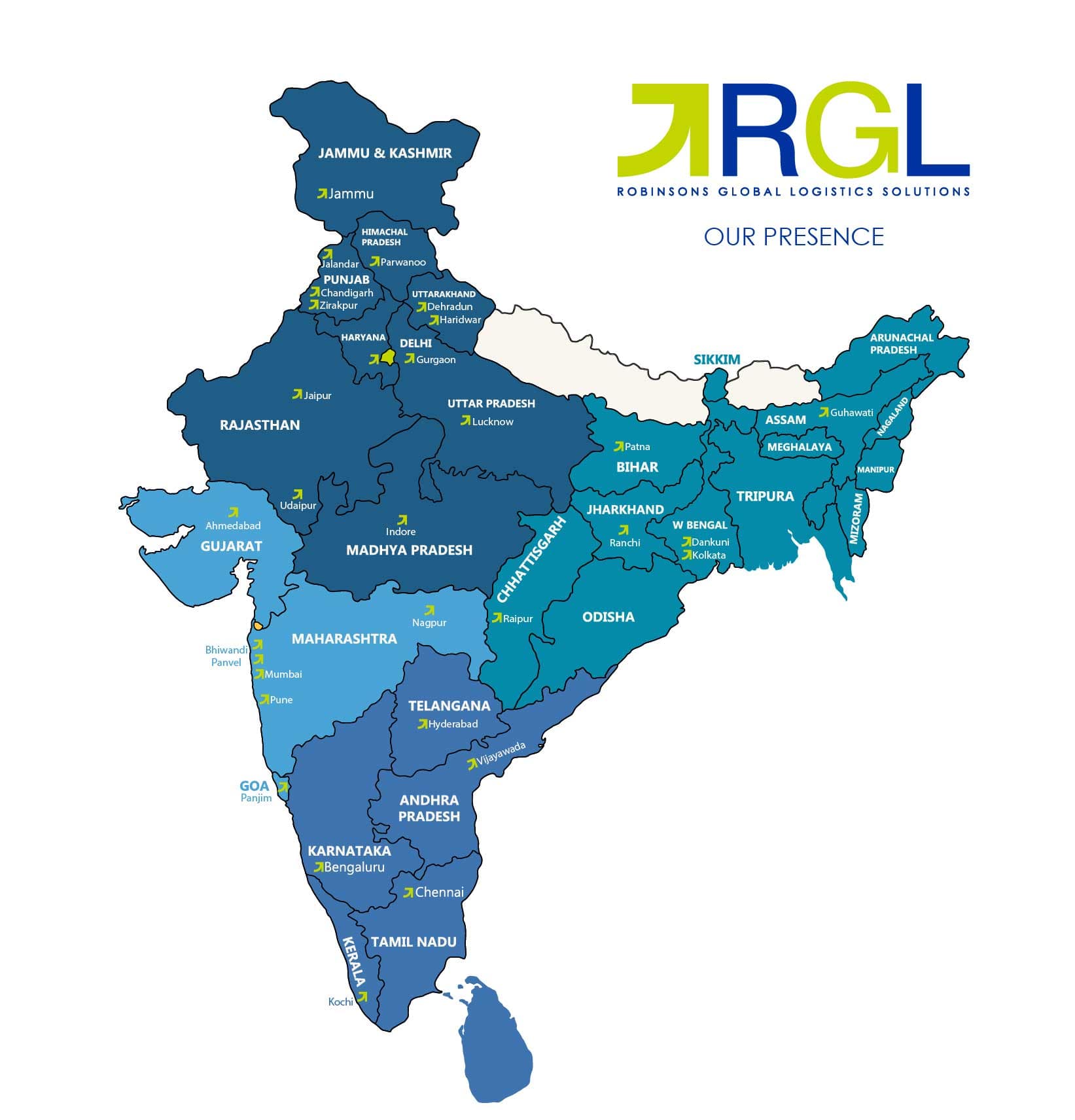 Contact RGL | Leading 3PL Logistics Solutions in Mumbai